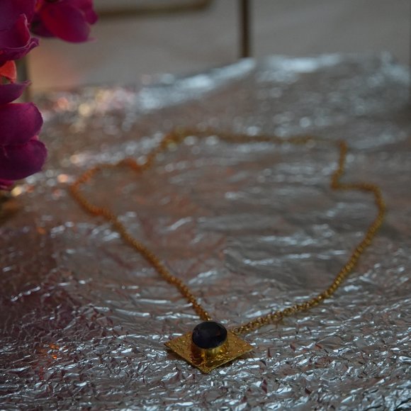 Zara | Jewelry | Brand New Gold Plated Vintage Pendent With Chain ...